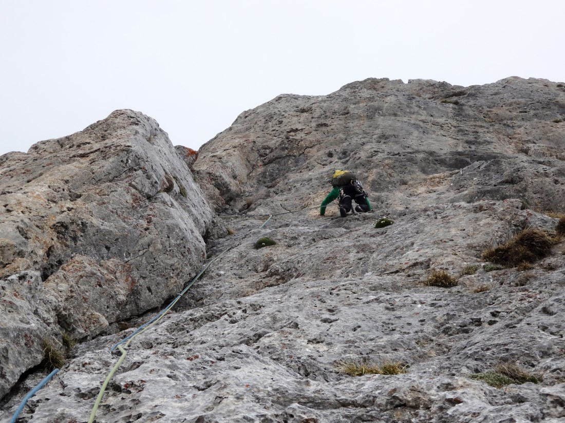 Lo Scarpone - Presolana. Spigolo Longo