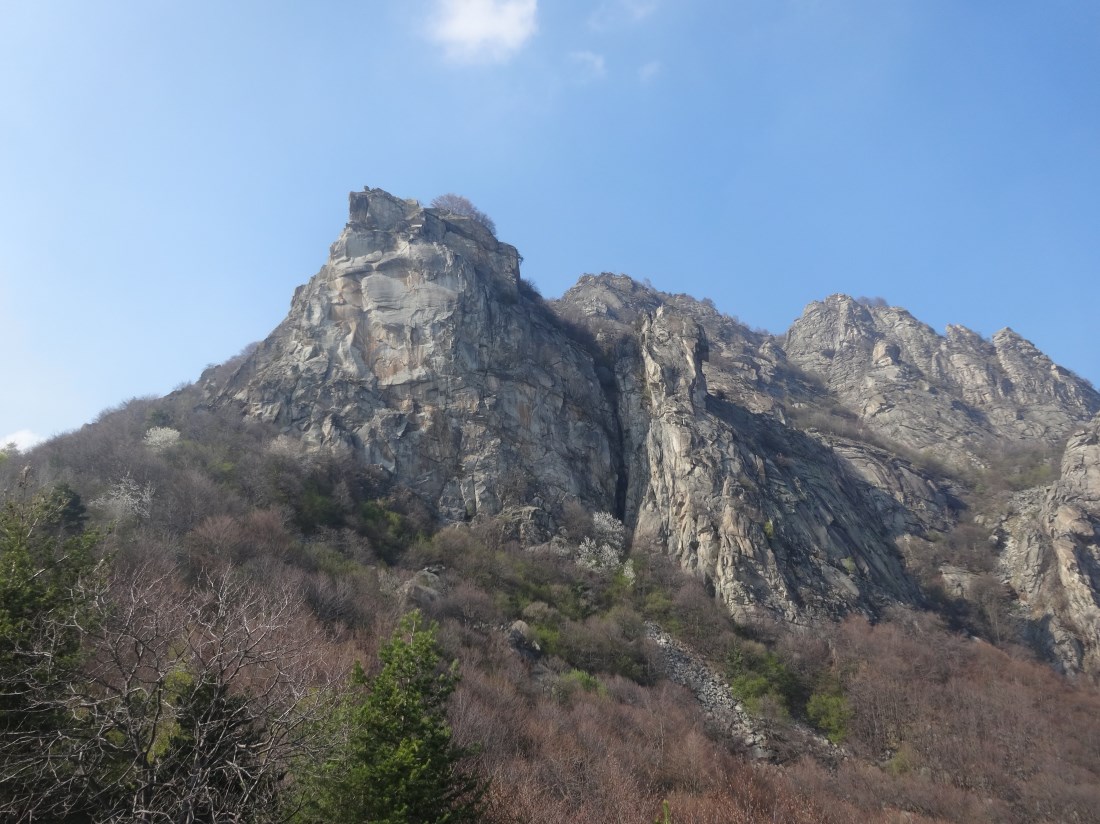 Lo Scarpone - Rocca Sbarua. Via Gervasutti-Ronco