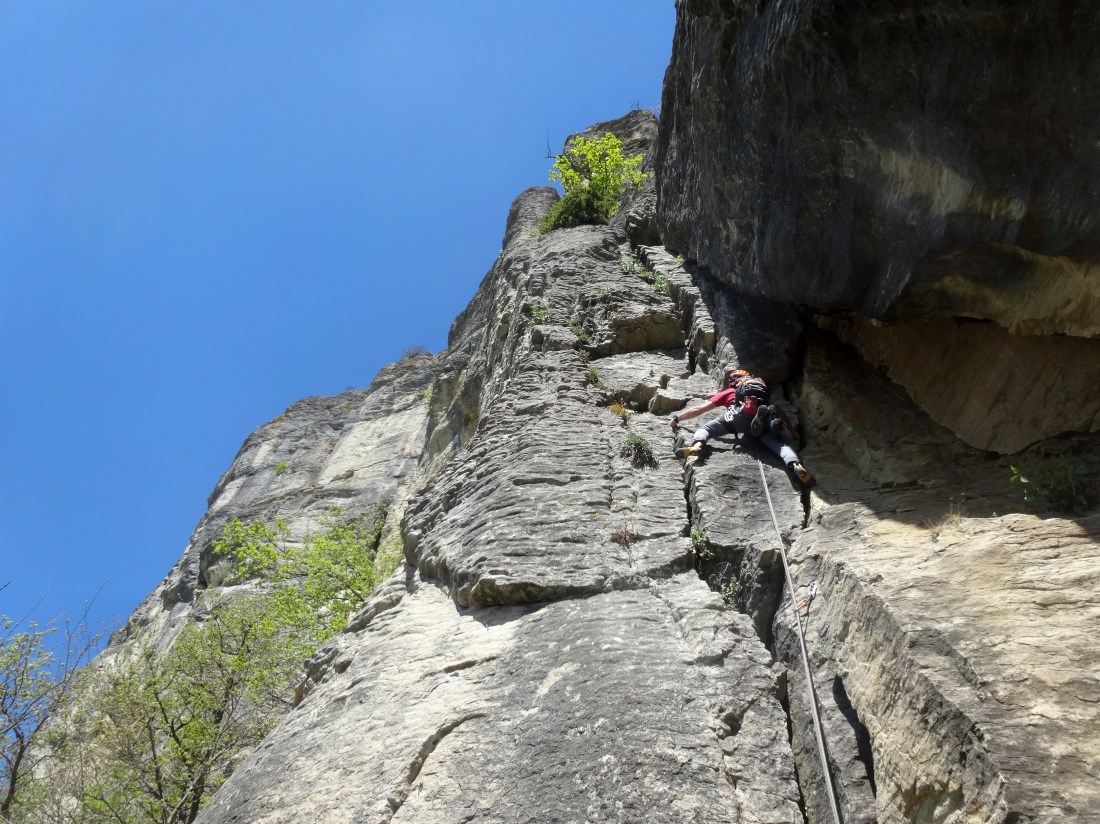 Lo Scarpone - Pietra di Bismantova - Via Zuffa Ruggero